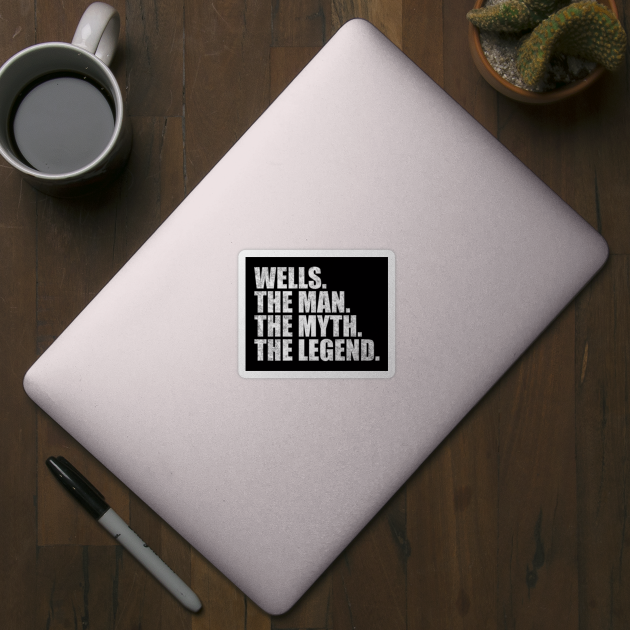 Wells Legend Wells Name Wells Given Name Wells Name Sticker TeePublic wells-legend-wells-name-wells-given-name-wells-name-sticker-teepublic